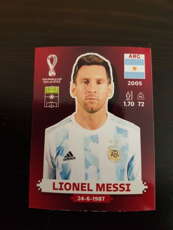 PANINI WM 2022 (Oryx Ed.) – Lionel Messi | Kaufen auf Ricardo