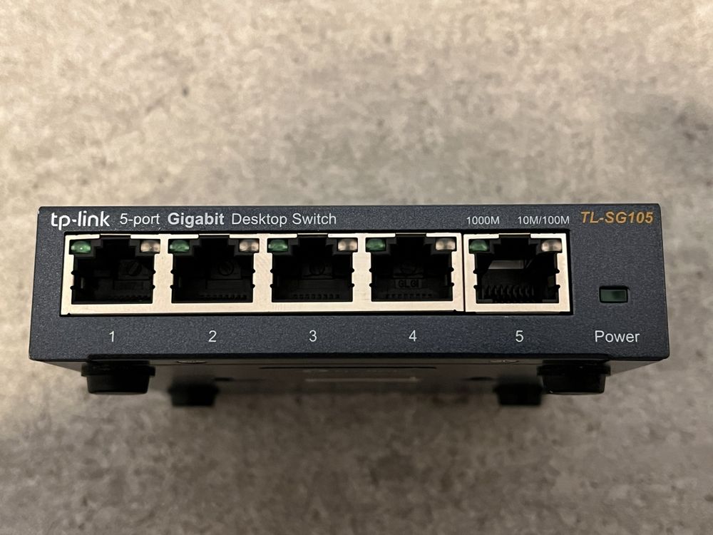TP-Link 5-Port Gigabit Switch TL-SG105 Netzwerk Switch | Kaufen auf Ricardo