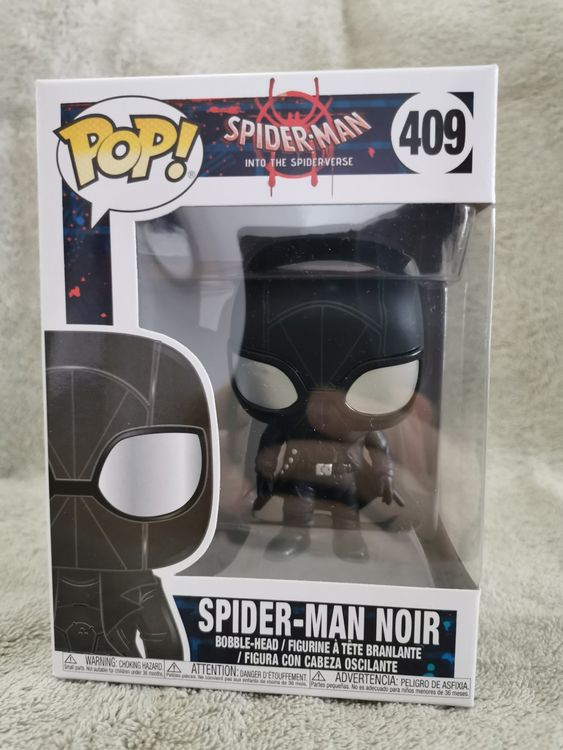 Funko Pop! Spider-Man, Spider-Man Noir #409 (Neu und originalverpackt ...