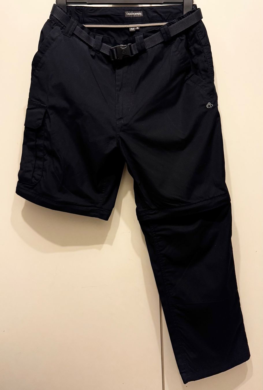 Pantalon de randonnée/trekking CRAGHOPPERS Zip-Off, navy (Neuf avec ...