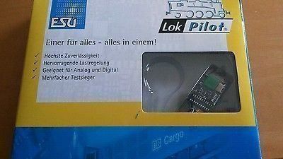 64610 ESU DCC/MM Digitaldecoder mit 8-po (Neu und originalverpackt) in ...