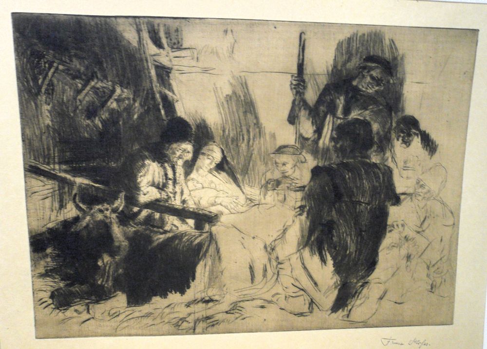 Franz HOFER Oesterreich 1885 - 1915, WeihnachtsLitho | Kaufen auf Ricardo