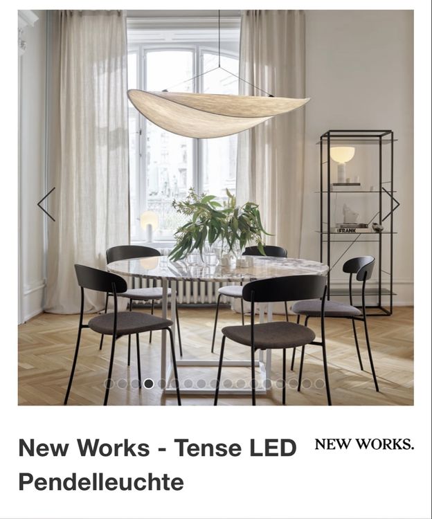 Lampe New Works - Tense LED Pendelleuchte (Neu (gemäss Beschreibung ...