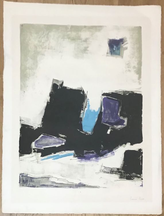 Francis BOTT (1904-1998) Grosse Lithographie Handsigniert (Gebraucht ...