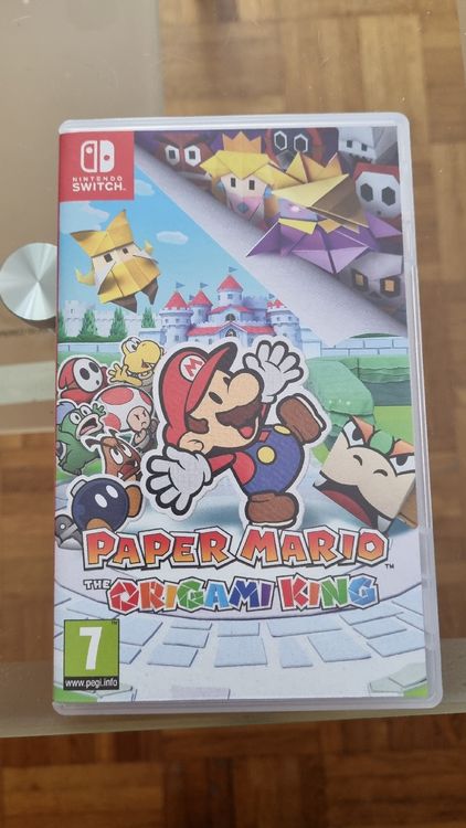 paper mario origami King Nintendo switch | Kaufen auf Ricardo