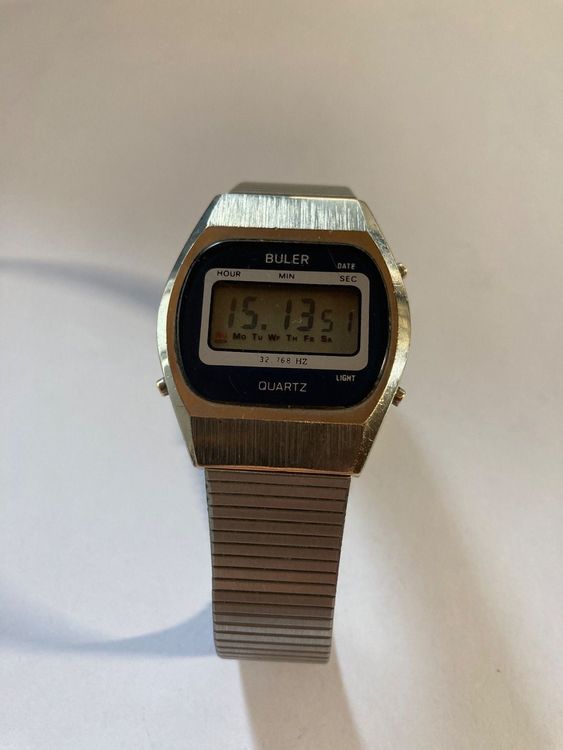 Buler Uhr Vintage digital quartz 34 mm (Gebraucht) in Glattbrugg für ...
