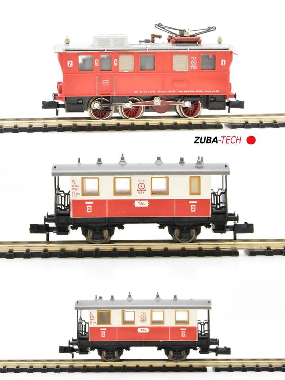 Fleischmann Personenzug 3-tlg PZB Spur N (Gebraucht) in St. Gallen für ...