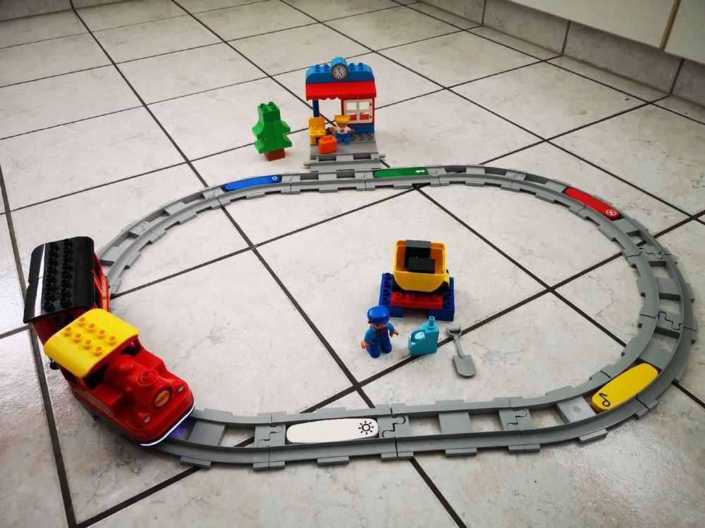 Lego Duplo elektrische Eisenbahn, Dampfeisenbahn 10874 (Gebraucht) in ...