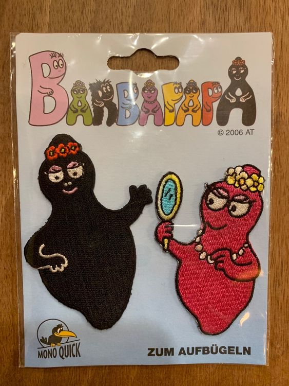 BARBAPAPA Aufbügelmotiv „Barbamama & Barbabella“ | Kaufen auf Ricardo