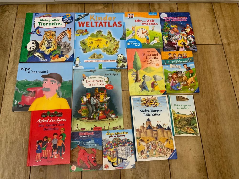 Riesen-Buchpaket für Kinder ca. 4-8 Jahre (Gebraucht) in Bettingen für ...