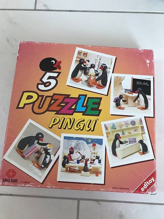 5 Puzzle PINGU | Kaufen auf Ricardo