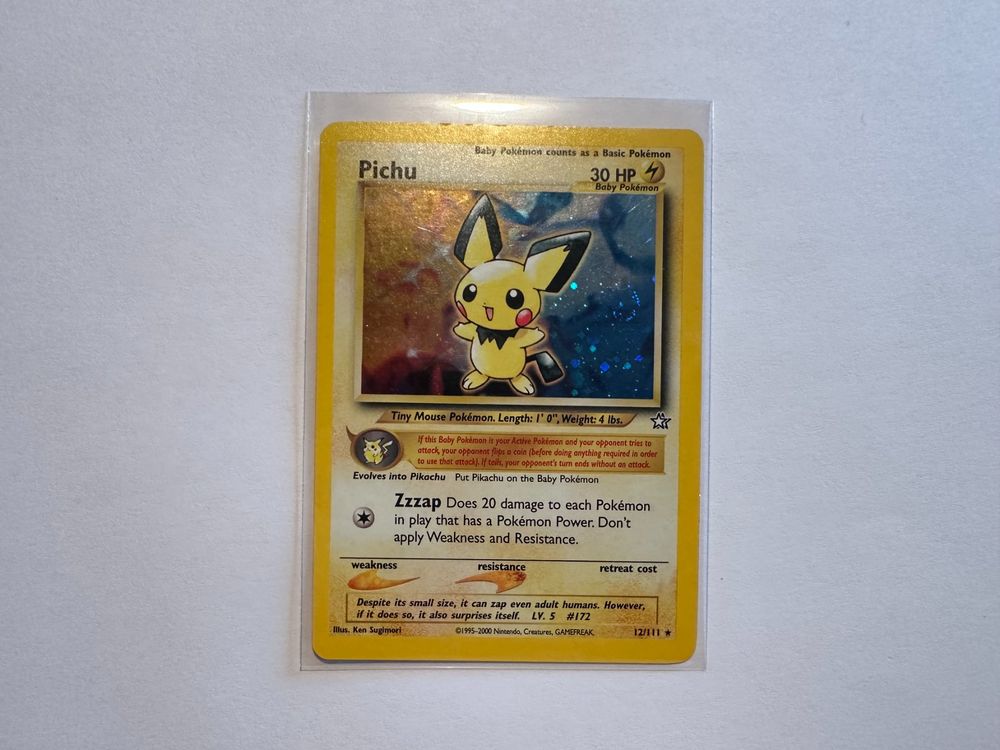 Pichu holo Neo Genesis EN (Gebraucht) in Hagendorn für CHF 39 – mit ...