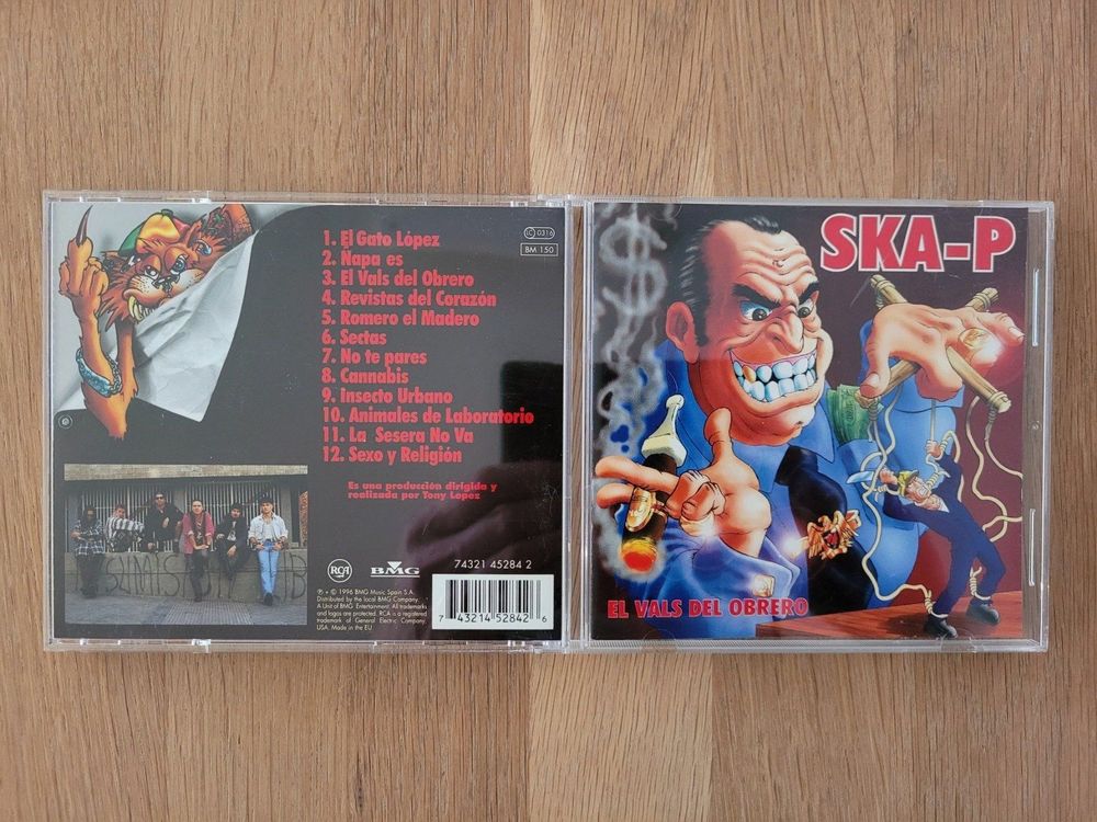 CD SKA-P - El Vals Obrero, 1996 (Gebraucht) in Nebikon für CHF 2 – mit Lieferung auf Ricardo kaufen