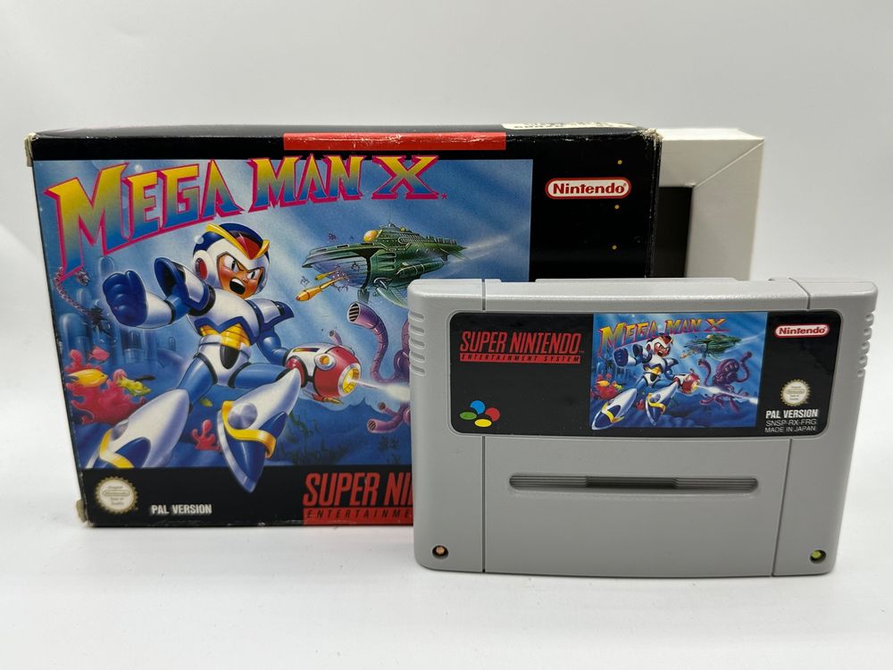 Very Rare - SNES Pal - Mega Man X - Full Set (Gebraucht) in für CHF 199 ...