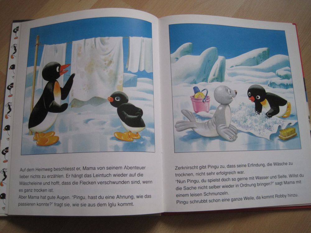 PINGU Der Sportler 1992 SRG Bilder Buch Silva Album Topp (Gebraucht) in ...