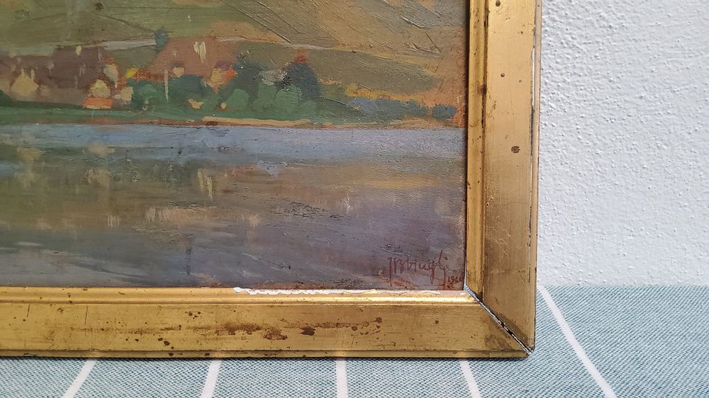 Magnifique tableau signé | Kaufen auf Ricardo