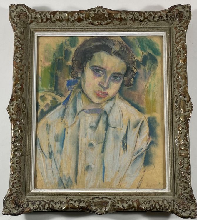 Henri Fehr (1890-1974) grosses Pastell | Kaufen auf Ricardo