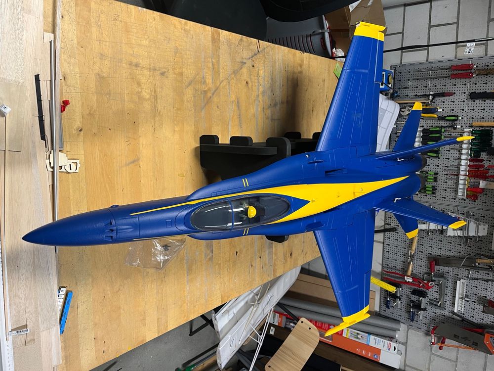Freewing FA-18 F/A-18C Hornet Blue Angels (Gebraucht) in für CHF 224 ...