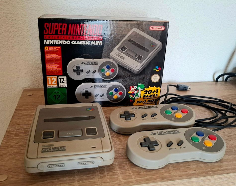 SNES Mini inkl. OVP und Kabel (HDMI/USB) (Gebraucht) in Neuhausen für ...