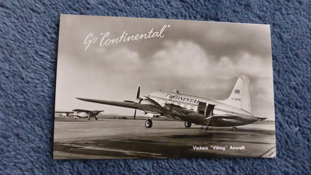 Vickers "Viking" Aircraft,Foto,Continental,Propeller Maschin (Gebraucht ...