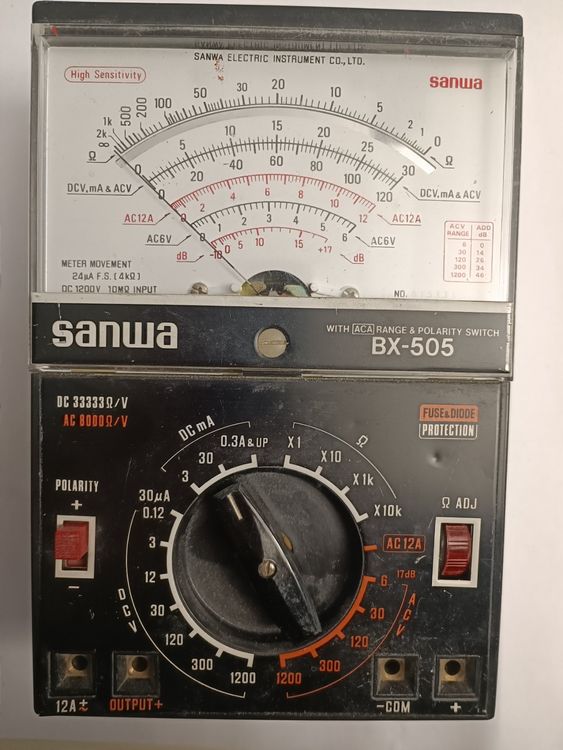 Multimeter SANWA BX-505 (Defekt) in Schlieren für CHF 1 – mit Lieferung auf Ricardo kaufen