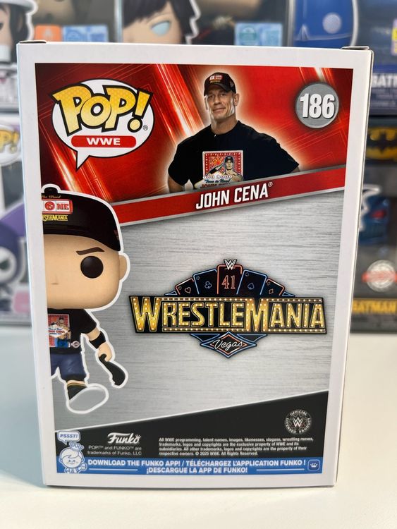 Funko POP! WWE John Cena (Wrestlemania 41) Edition Limitée (Neuf avec ...