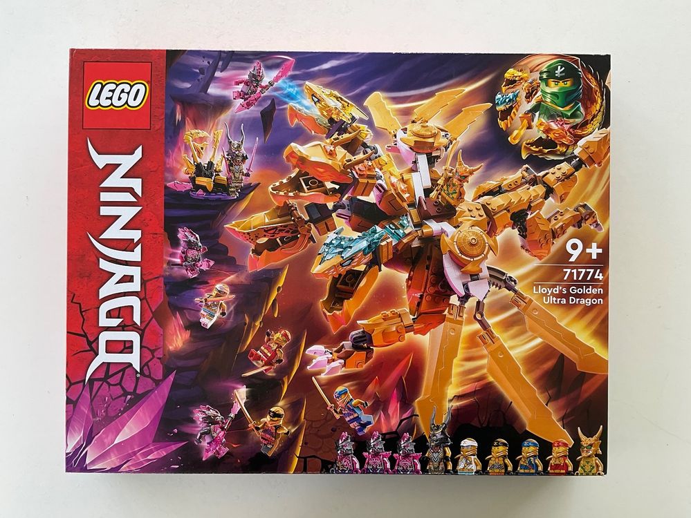 Lego 71774 Ninjago Lloyd's Golden Ultra Dragon NEU/OVP (Neu und ...