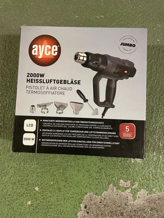 Hot Air Gun 2000W | Kaufen auf Ricardo