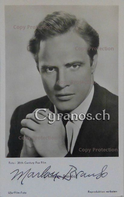 Marlon Brando (1924-2004) Schauspieler - Autogramm (Gebraucht) in Dietikon für CHF 99 – mit ...