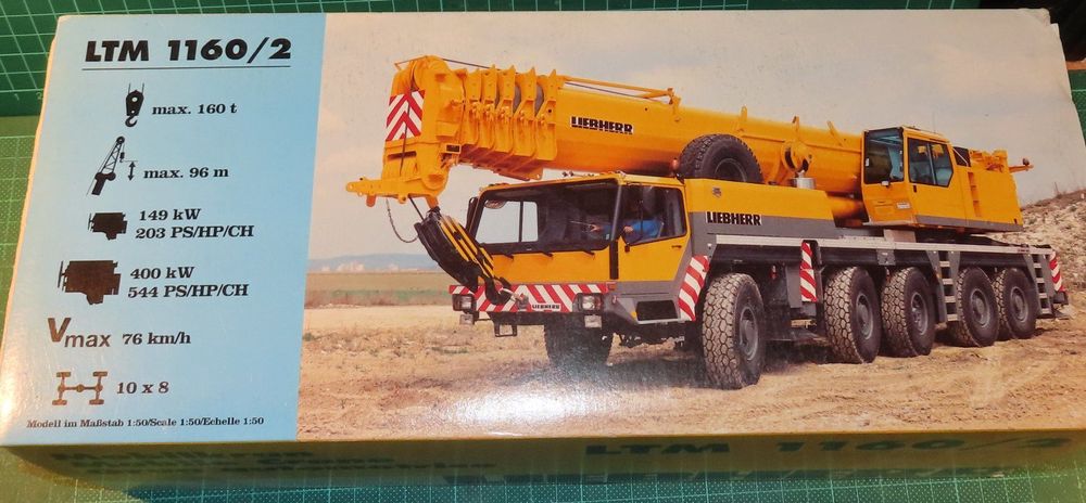 Liebherr LTM 1160/2 Modellkran M1:50 (Neu (gemäss Beschreibung)) in ...