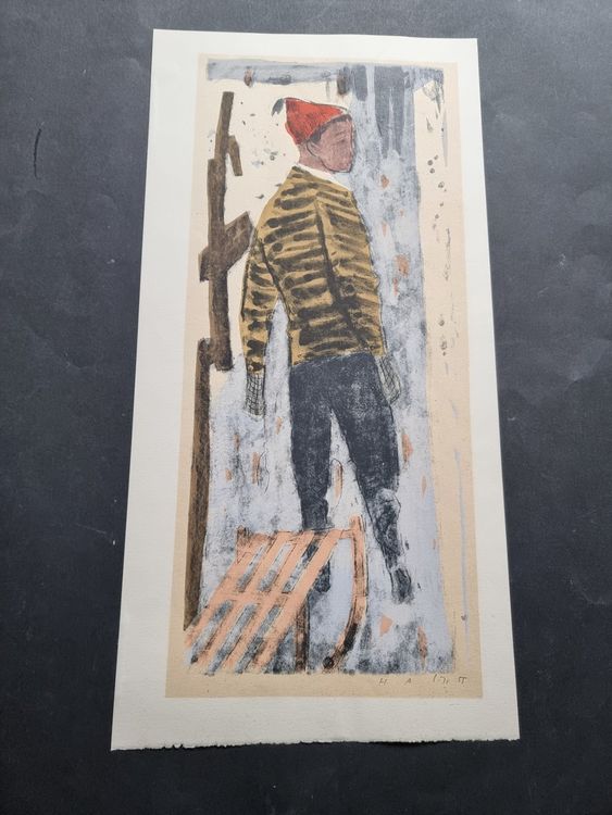 Hermann Alfred Sigg ( 1924-2023 ) Lithografie handsigniert (Gebraucht ...
