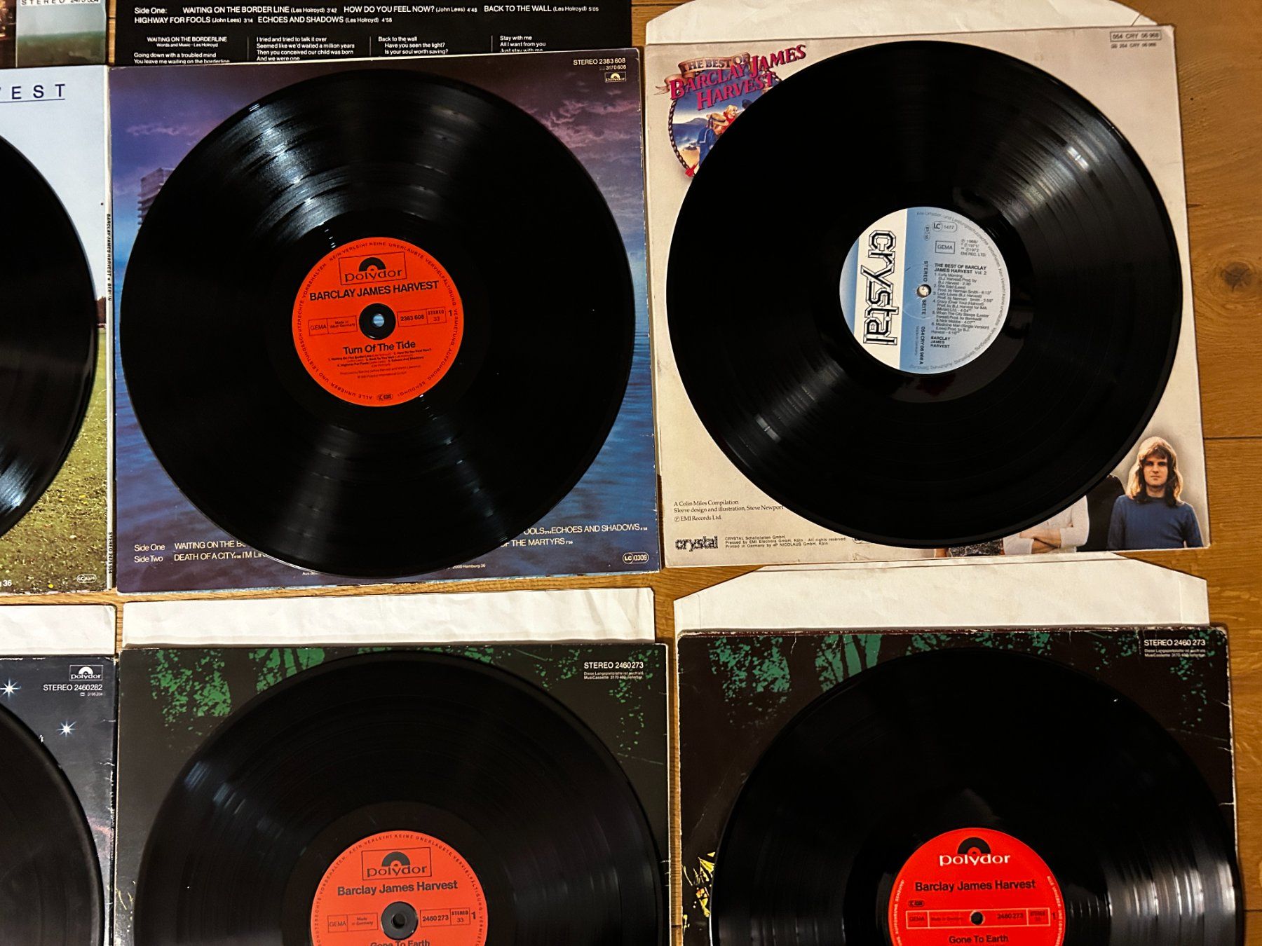 LP Vinyl Sammlung Barclay James Harvest 11 LPs Pressungen (Gebraucht ...