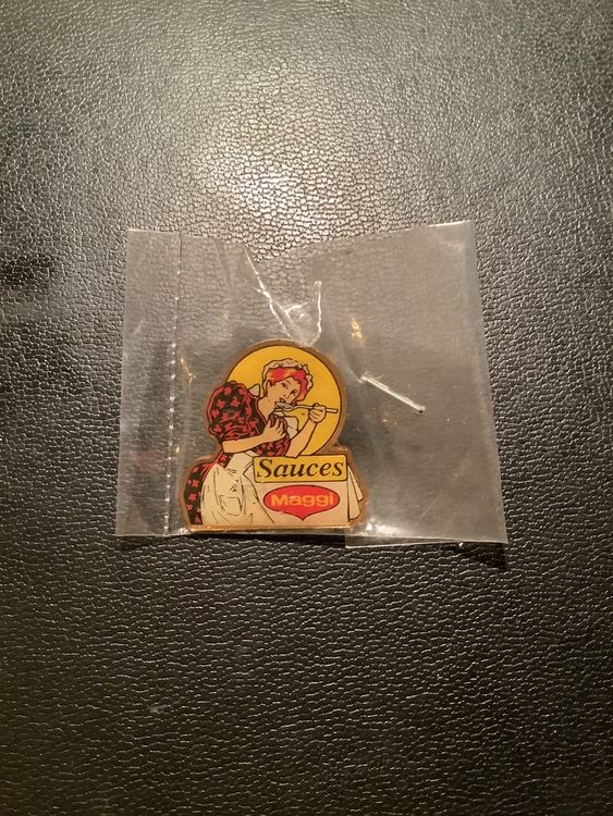 Maggi Saucen Anstecknadel Pin Rarität für Sammler, Neu! (Neu und ...