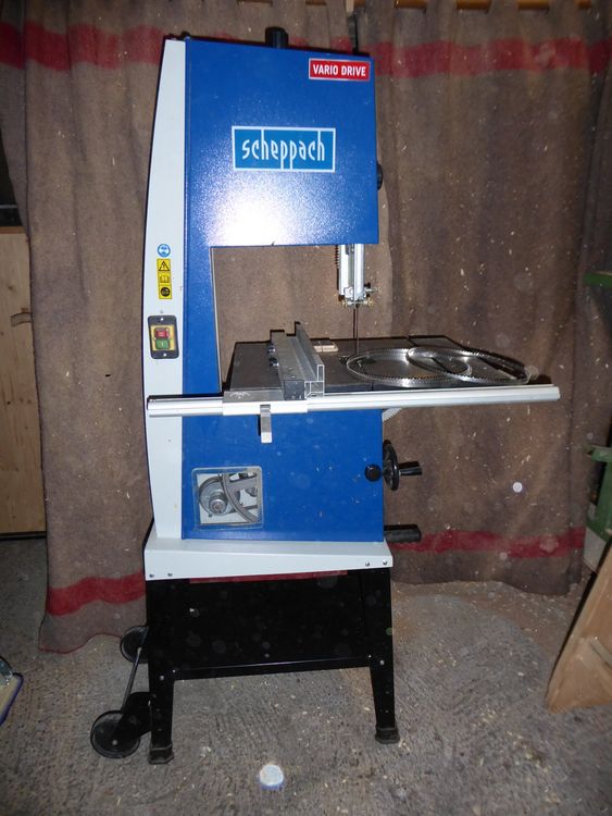 Bandsäge Scheppach Variomat mit Unterbau Original Scheppach (Gebraucht ...
