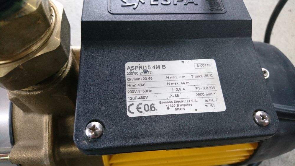 Kreiselpumpe ASPRI 15 MB Regenwasserpump (Gebraucht) in Felsberg für CHF 55 – mit Lieferung auf ...