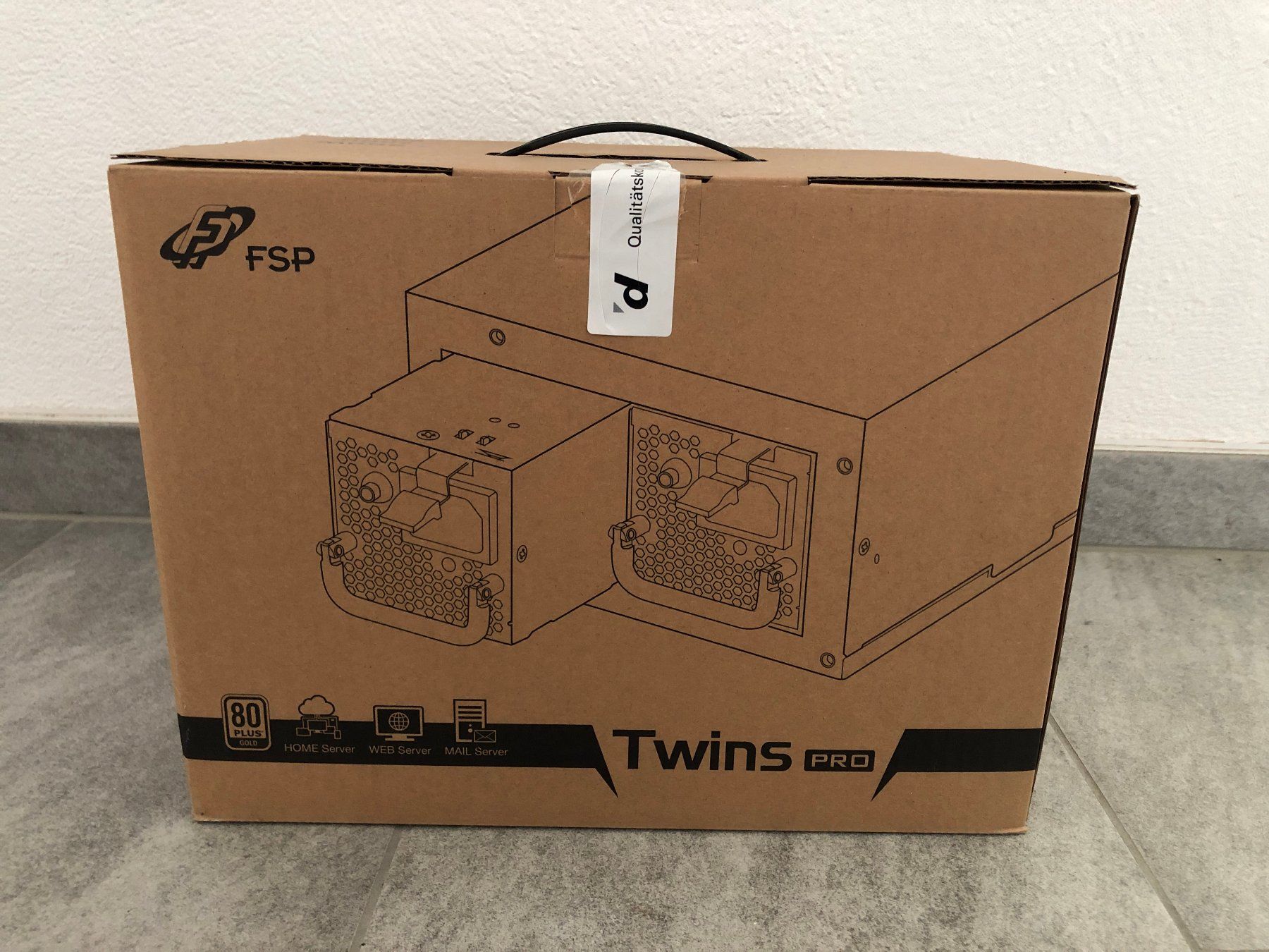 Neu+Ungeöffnet: Fortron PC- Netzteil Twins PRO 500 80+ Gold (Neu und originalverpackt) in ...