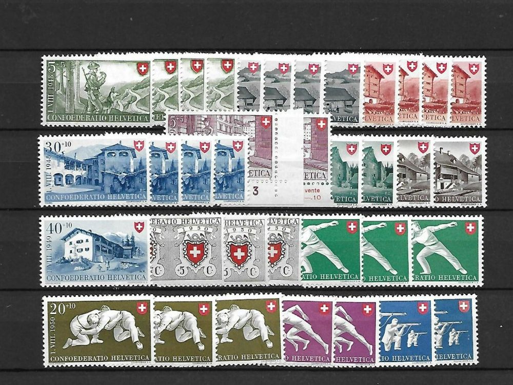 PP ** Restlot 1948 - 1950 Kat: CHF 126.- | Kaufen auf Ricardo