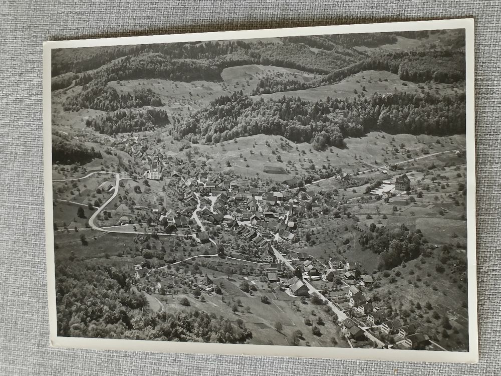 Luftaufnahme Reigoldswil BL von Hugo Kopp Zürich ca. 1950 (Gebraucht) in Brugg AG für CHF 45 ...