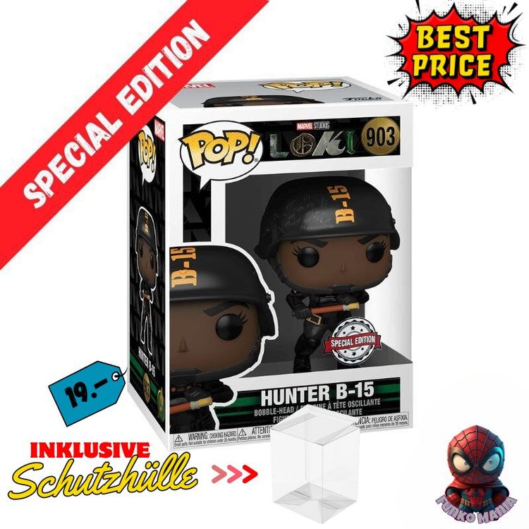 Funko POP! Marvel - Loki Hunter B15 "Spezial Edition" #903 | Kaufen auf ...