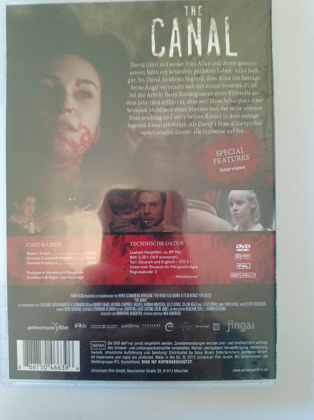 The Canal - Psycho Thriller DVD - Unheimlich spannend! (Gebraucht) in ...