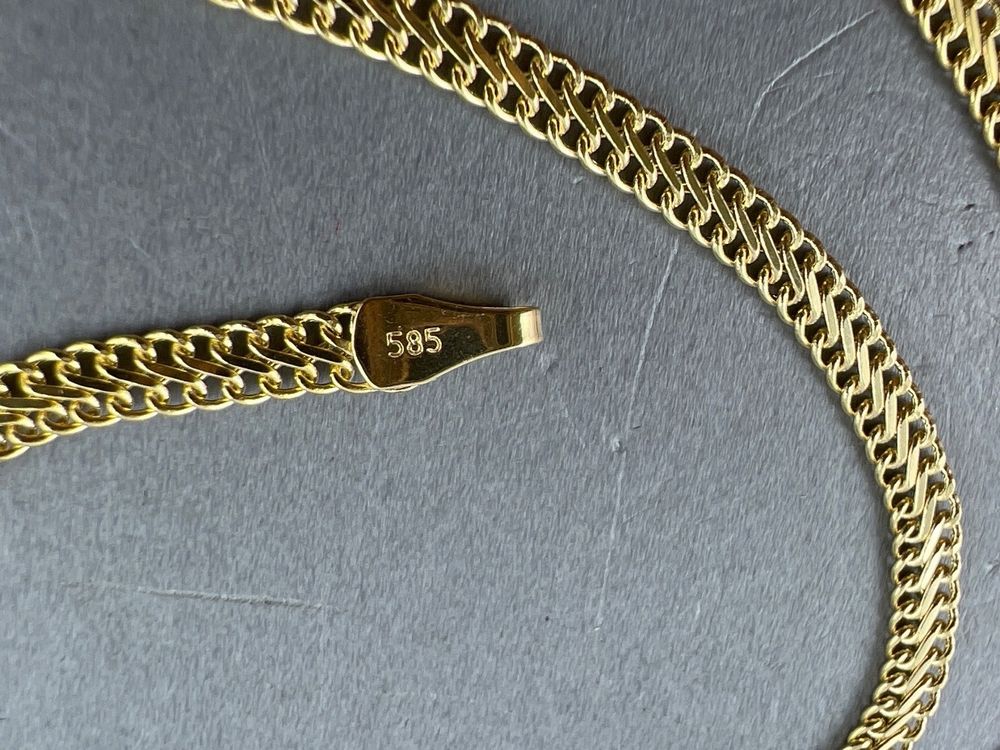 Kette 585 Gold (Gebraucht) in Niederuzwil für CHF 199 – mit Lieferung auf Ricardo kaufen