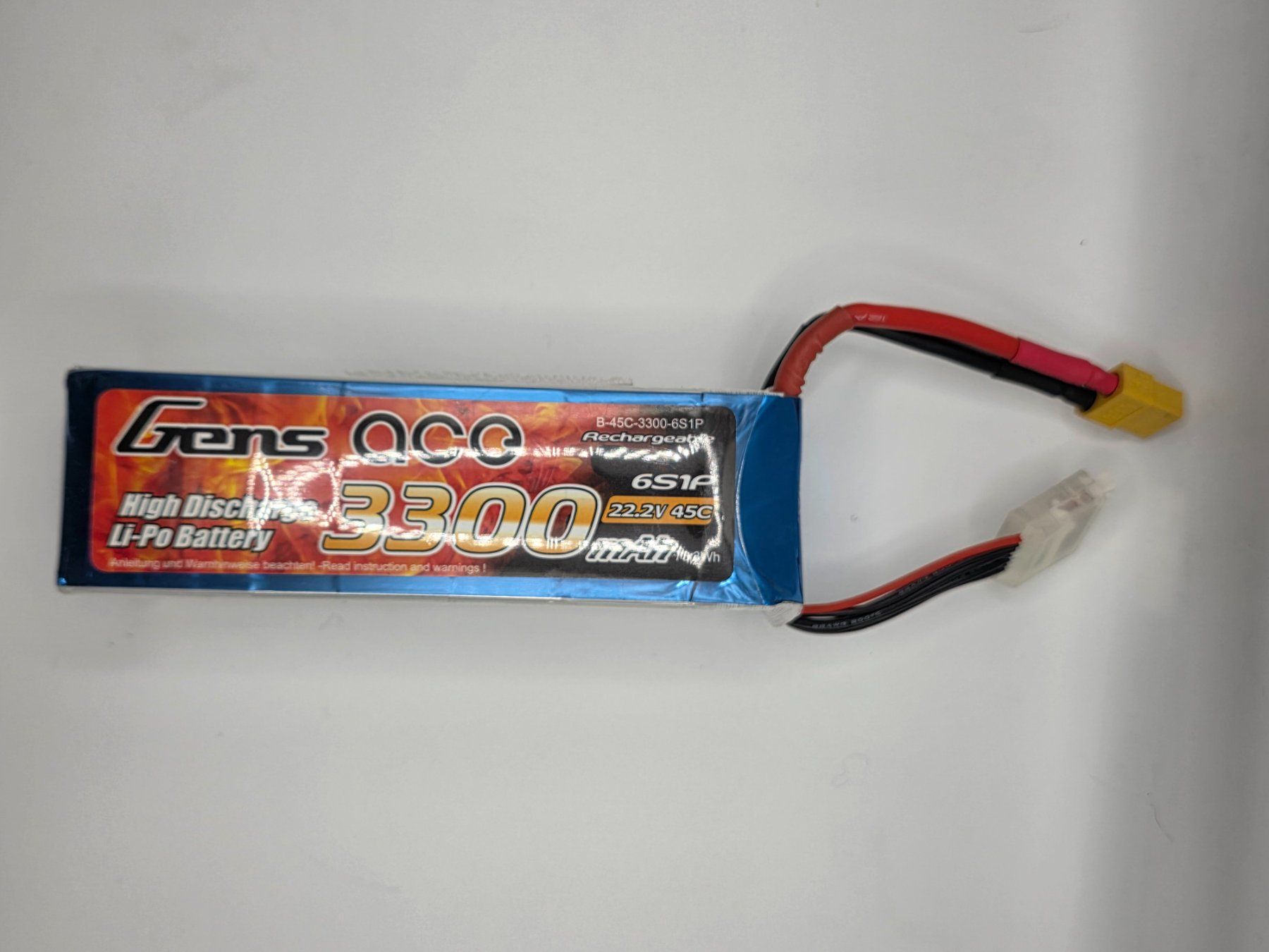 Accu Lipo 6s 22.2v 45C Gens 3300mAh (3) (D'occasion) à Genève pour CHF ...