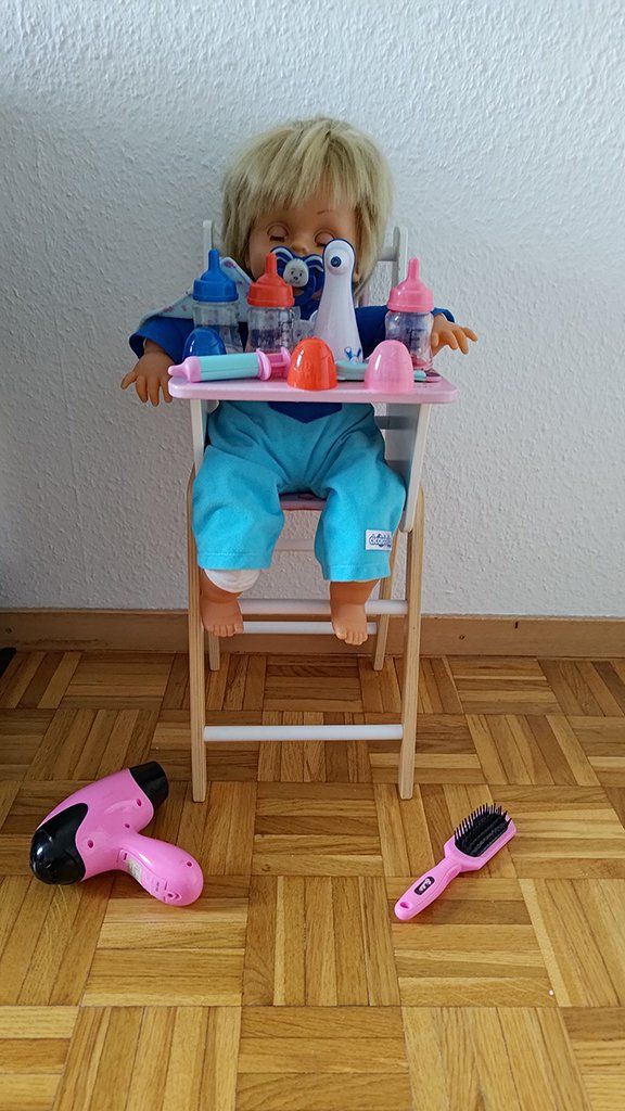Poupon Nenuco dort avec moi + Cicciobello Bobo + accessoires (D ...