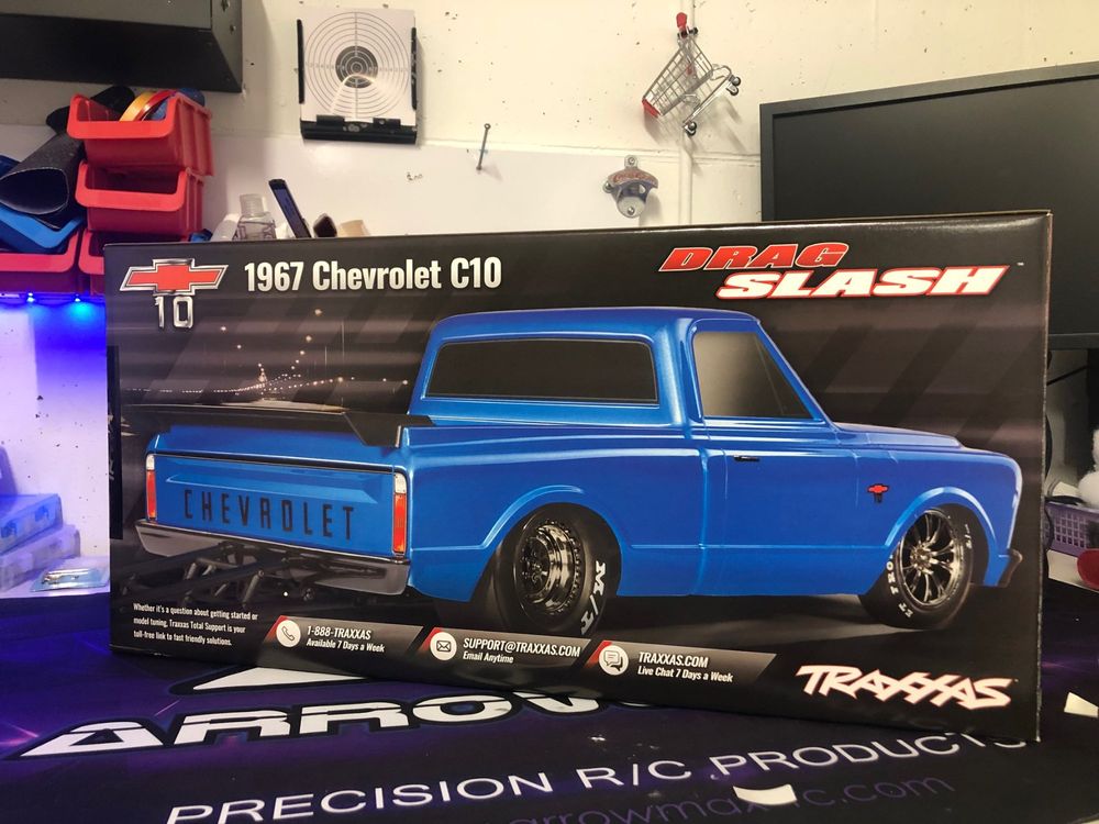 Traxxas Drag Slash Chevrolet C10 1967, NEU (Neu (gemäss Beschreibung ...
