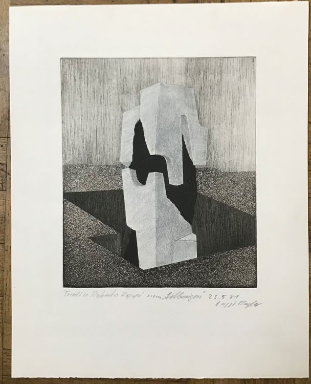 Interessante Radierung Unleserlich Signiert (Gebraucht) in Root für CHF 10 – mit Lieferung auf ...