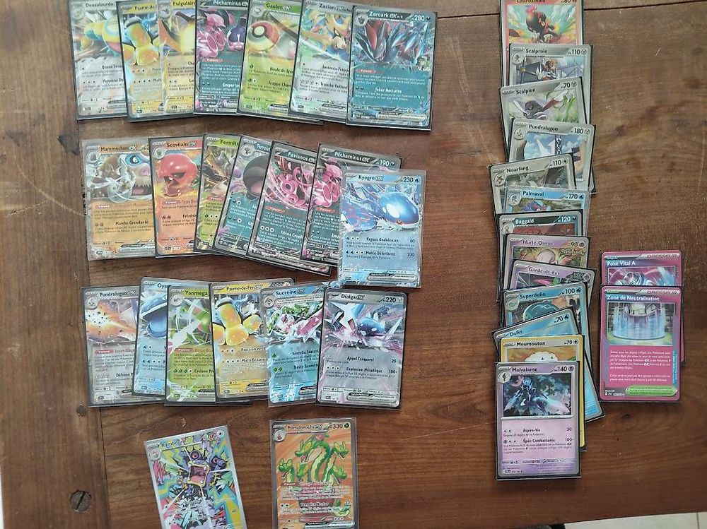 Lot 3 : + de 500 cartes neuves pokémon fr, + de 20 Ultras (Gebraucht ...
