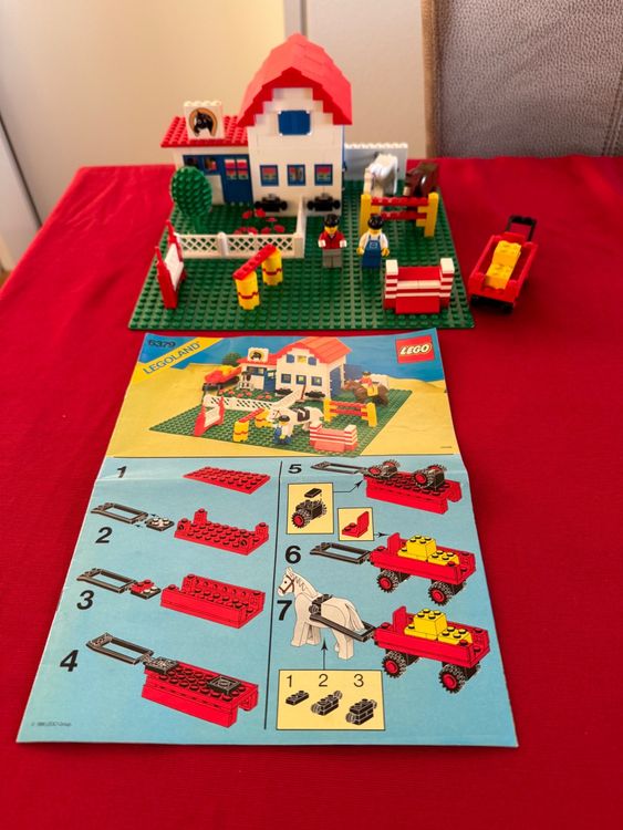 Lego Classic Town 6379 Riding Stable aus 1986 Rarität ab 1.F | Kaufen ...