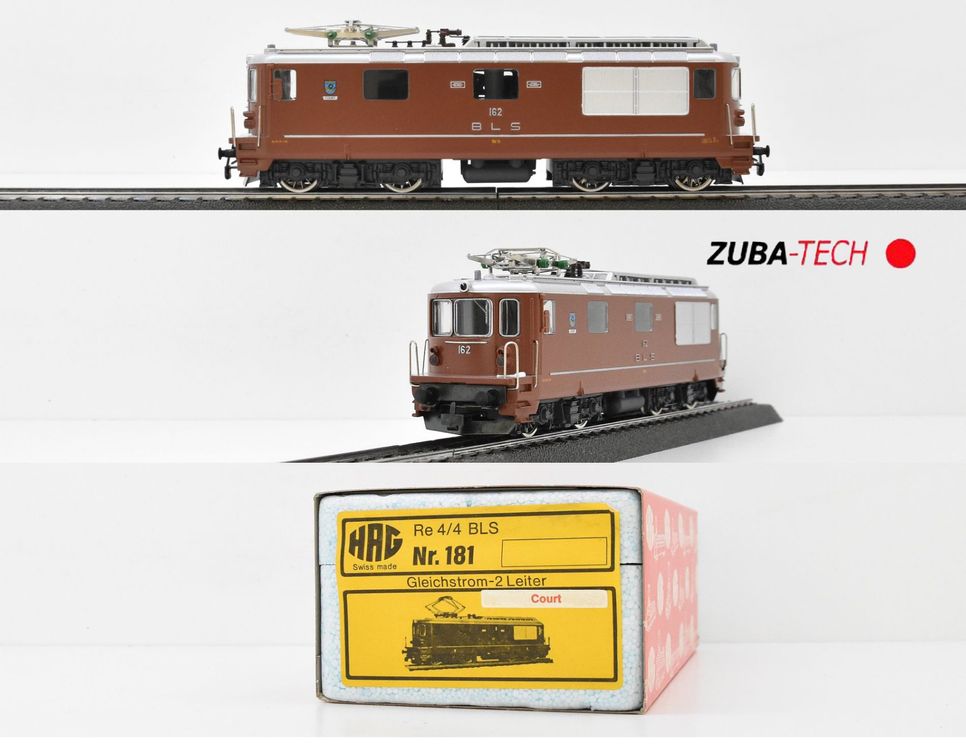 HAG 181 E-Lok Re 4/4 Court BLS H0 GS Analog mit OVP (Gebraucht) in St ...
