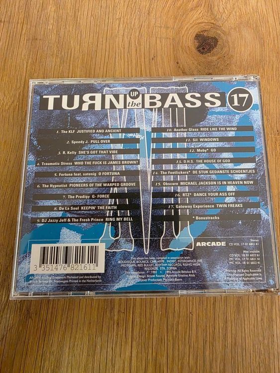 CD - Various – Turn Up The Bass Volume 17 (Gebraucht) in Biberist für ...