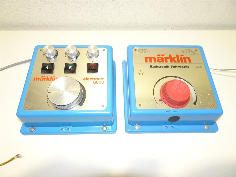 2 Märklin Fahrgerät Electronic 6600 6699 (Gebraucht) in Luzern für CHF ...